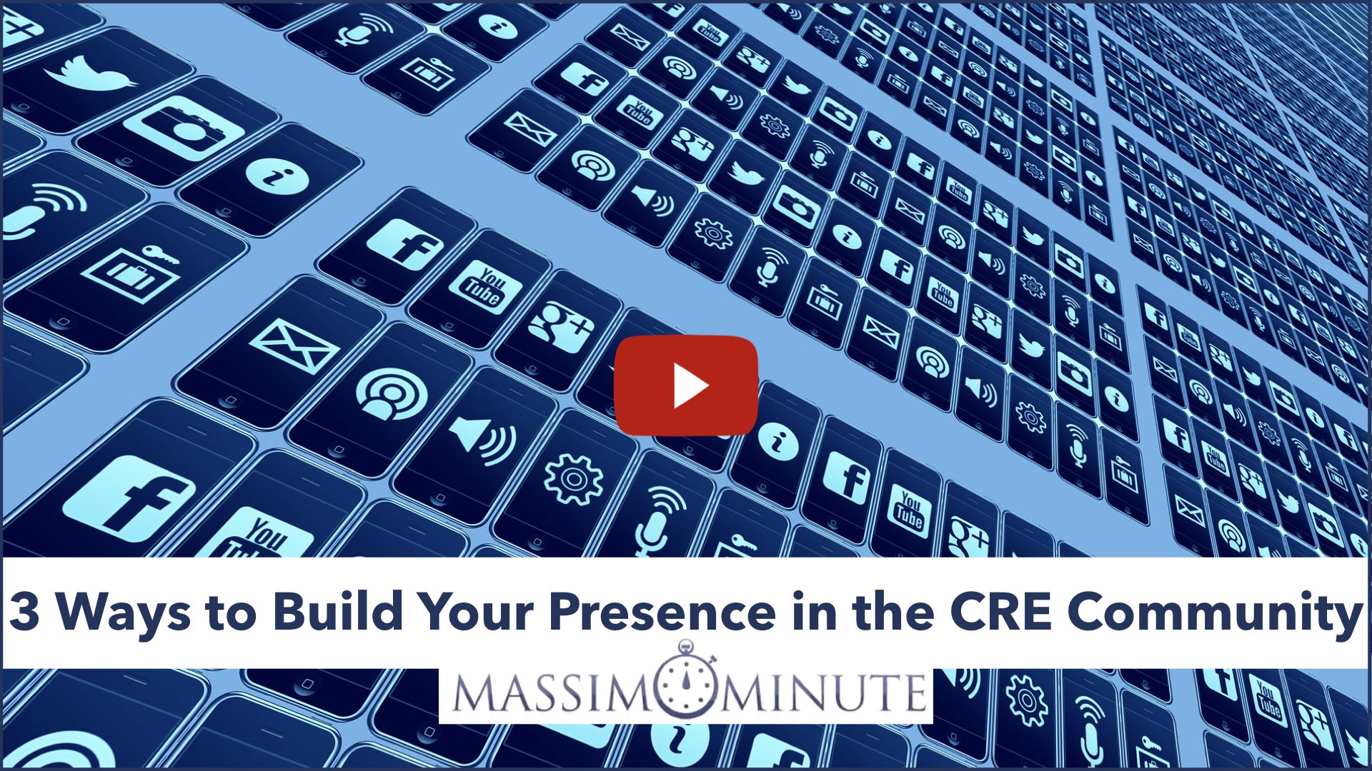 3 Ways to Build Your Presence in the CRE Community - Massimo CRE Coach